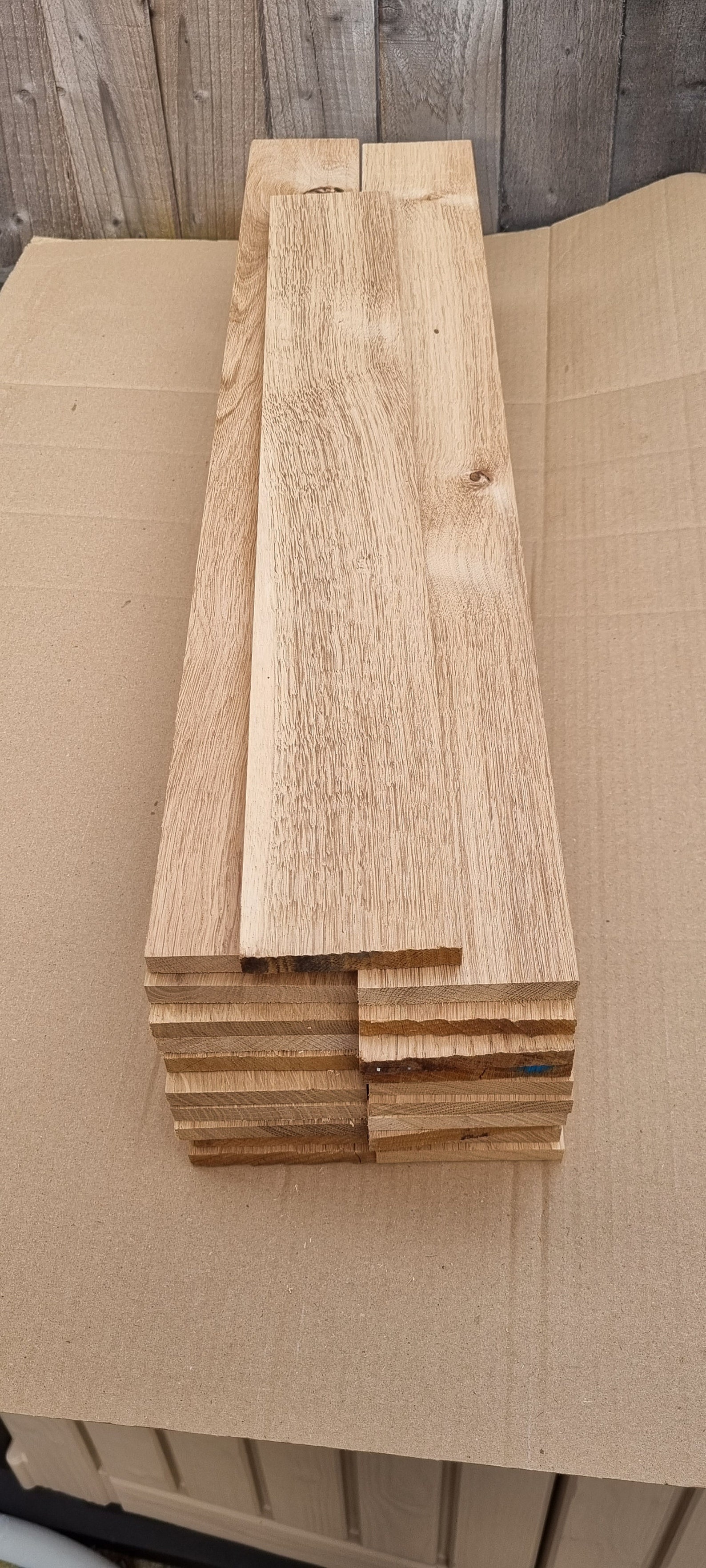 Oak Hardwood Boards: DIY Timber Offcuts (80mm X 12mm X 400mm+) - Etsy UK