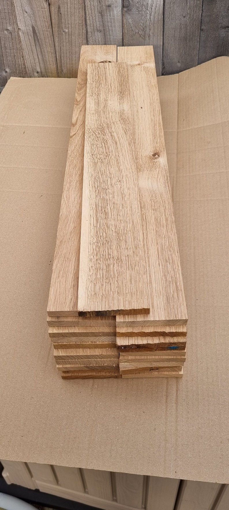 Oak Hardwood Boards: DIY Timber Offcuts (80mm X 12mm X 400mm+) - Etsy UK