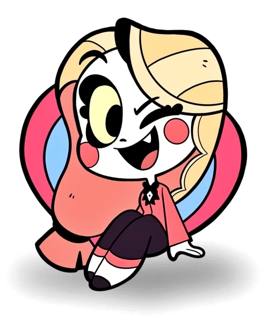 Hazbin Hotel Chibi Stickers - Etsy