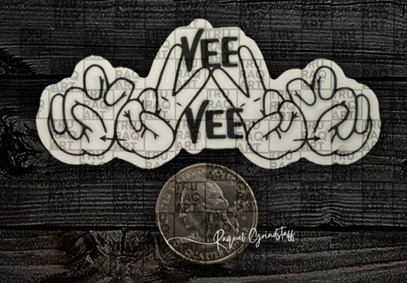 ASL VEE Sticker - Etsy