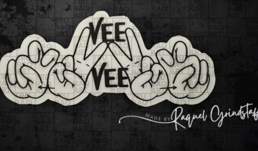 ASL VEE Sticker - Etsy