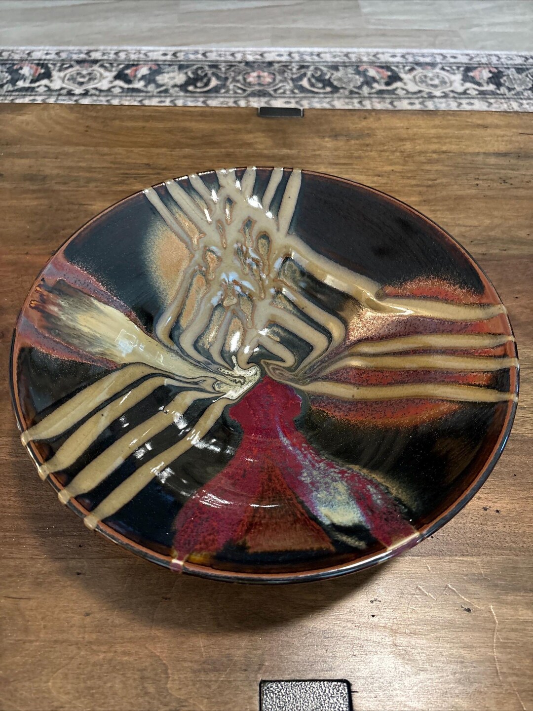 Matthew Patton Studio Art Pottery Wall Display Plate Charger - Etsy