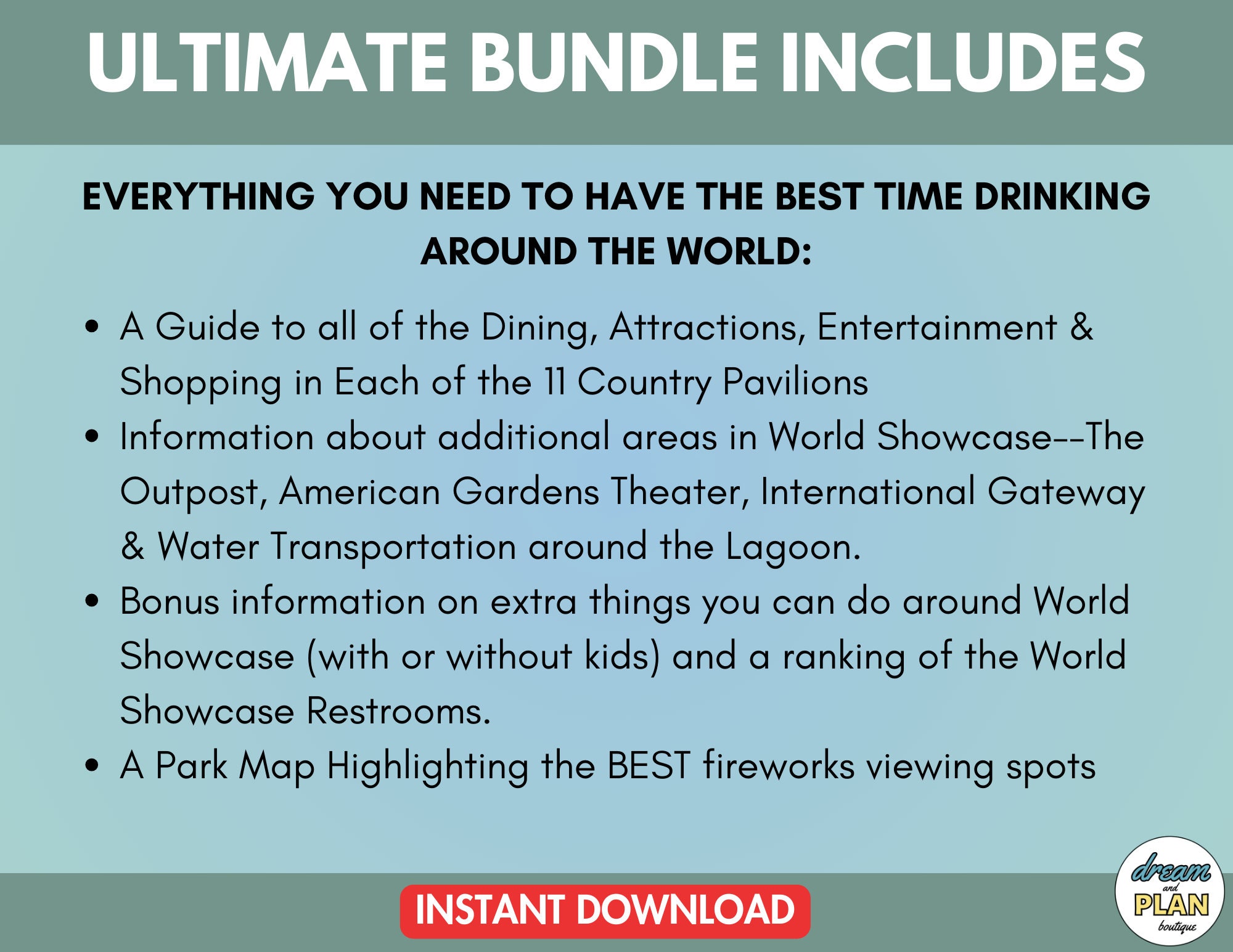 Drink Around the World Games, Epcot World Showcase Scavenger Hunt ...