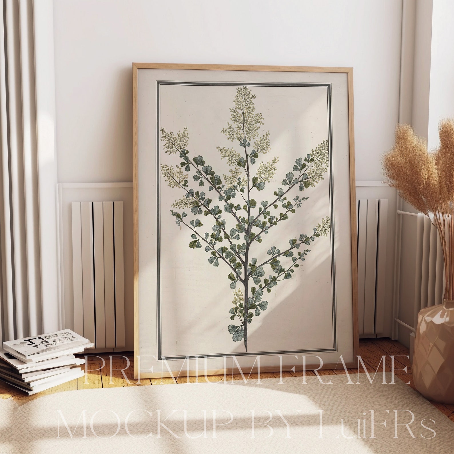 DIN A Artwork Frame Mockup | Wall Art & Poster Shop (digital Download ...