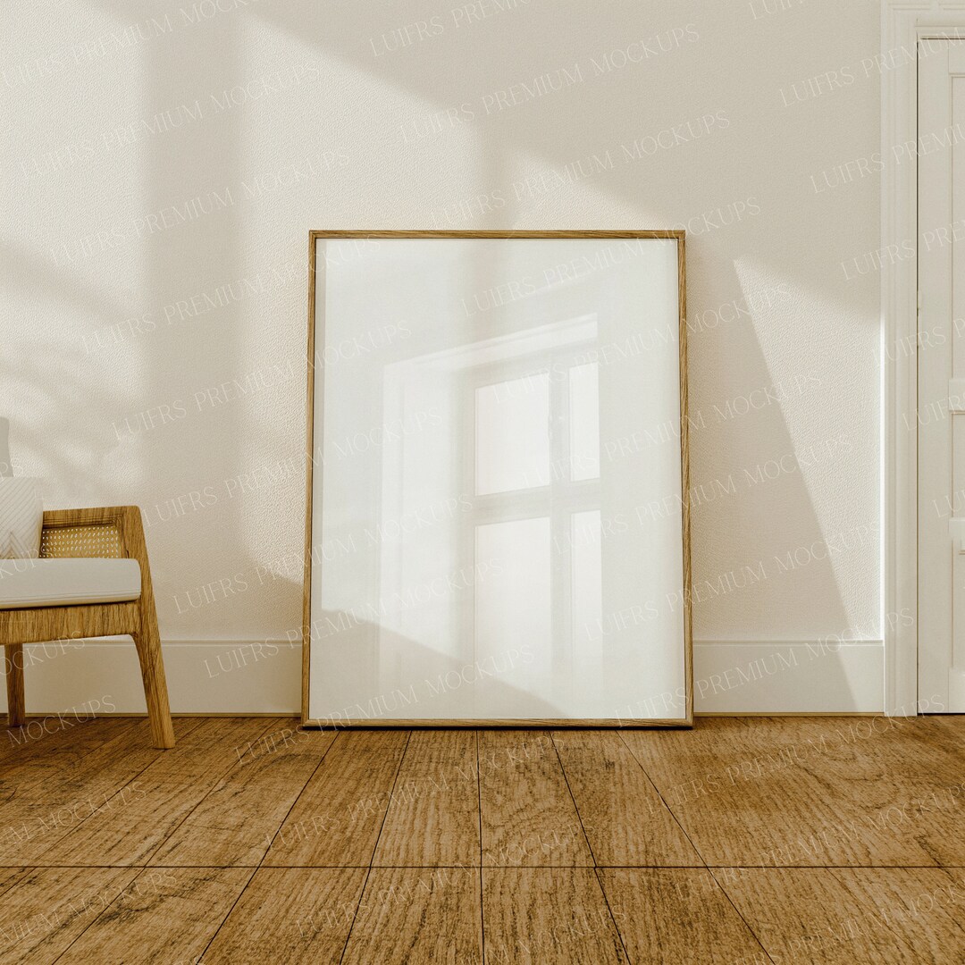 Din Frame Mockup A1 | Single Frame Mockup for Digital Prints | Frame ...