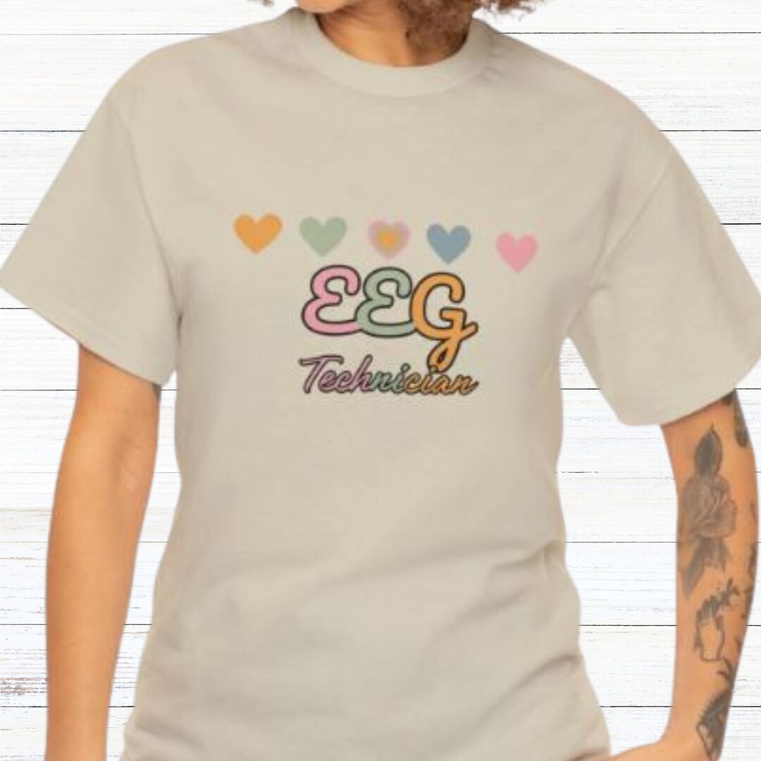 EEG Tech Shirt, EEG Tech Gifts, EEG Technician, Eeg Tech Apparel, Eeg ...