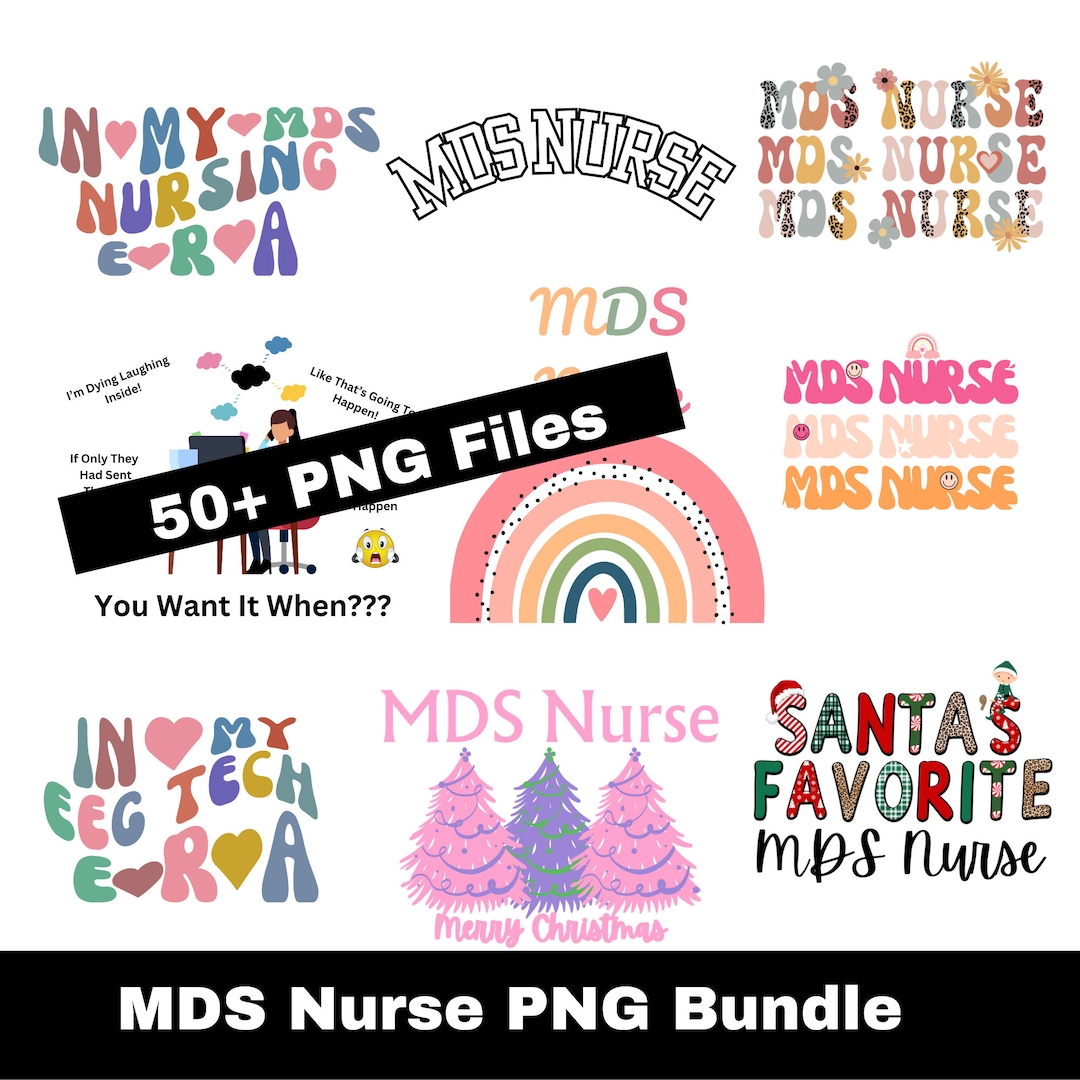 MDS Nurse PNG MDS Nurse Mds Mds Png Mds Nurse Gift - Etsy
