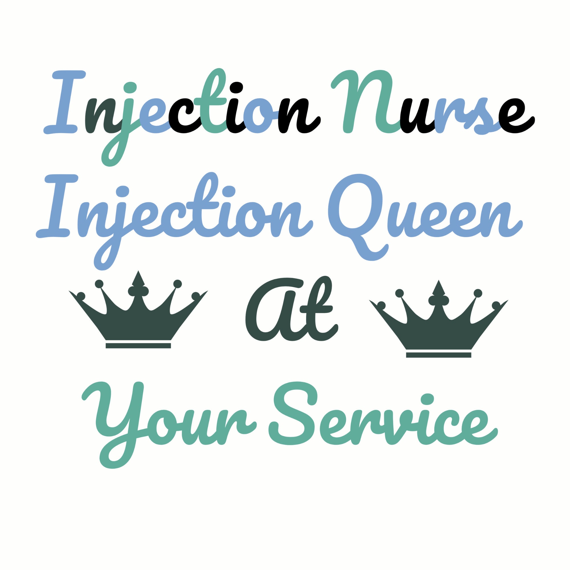 Injection Nurse PNG HCG Injection Ozempic Injection B12 - Etsy