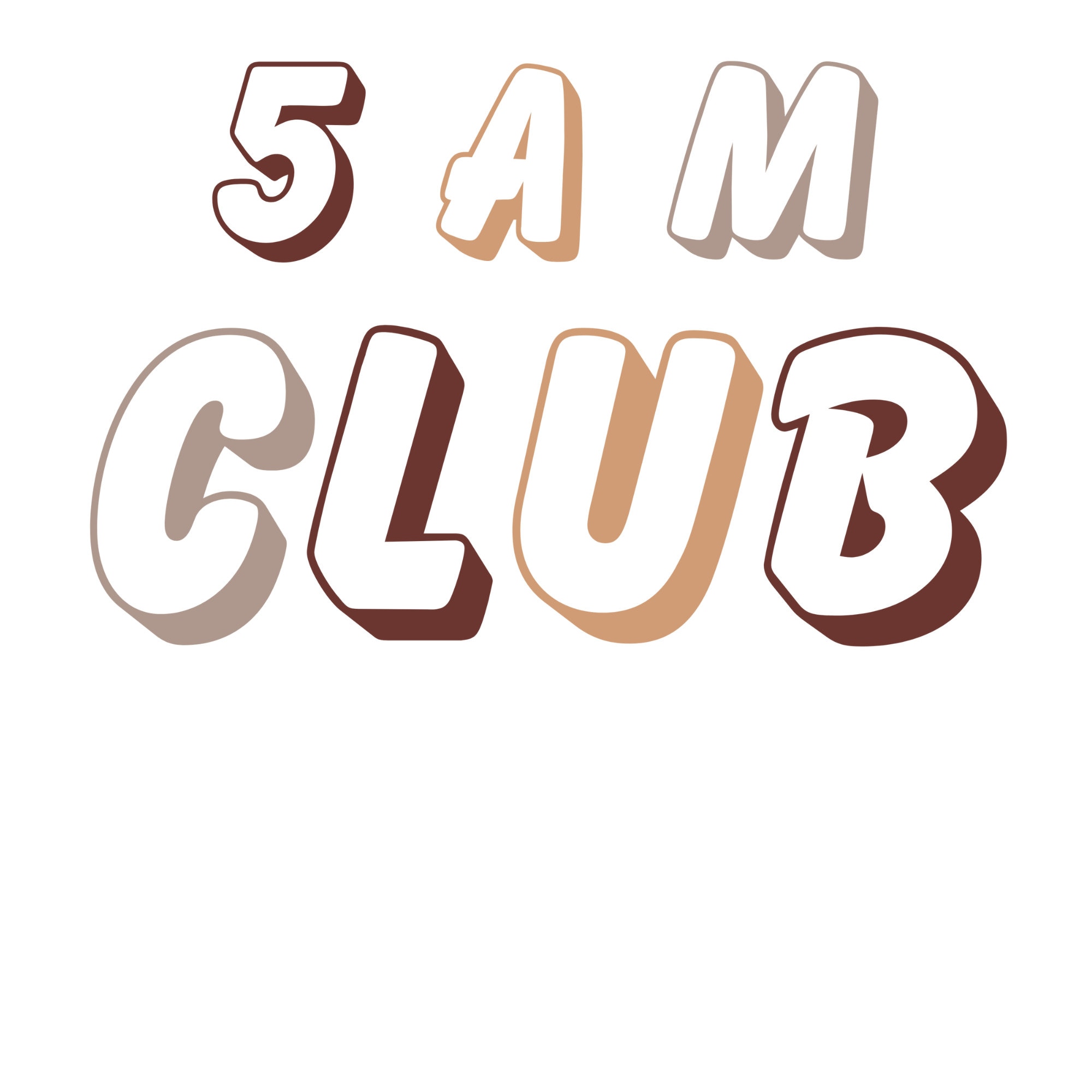 5AM Club Printable, 5AM Club, 5AM PNG, 5AM, Sublimation, 5 AM Crew, 3 PNG Files Can Be Used for ...