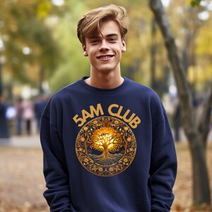 5AM Club, 5AM Crew, 5AM Club Sweatshirt, 5am Workout Shirt, Christmas, 5am, 5 Am Workout Shirt ...