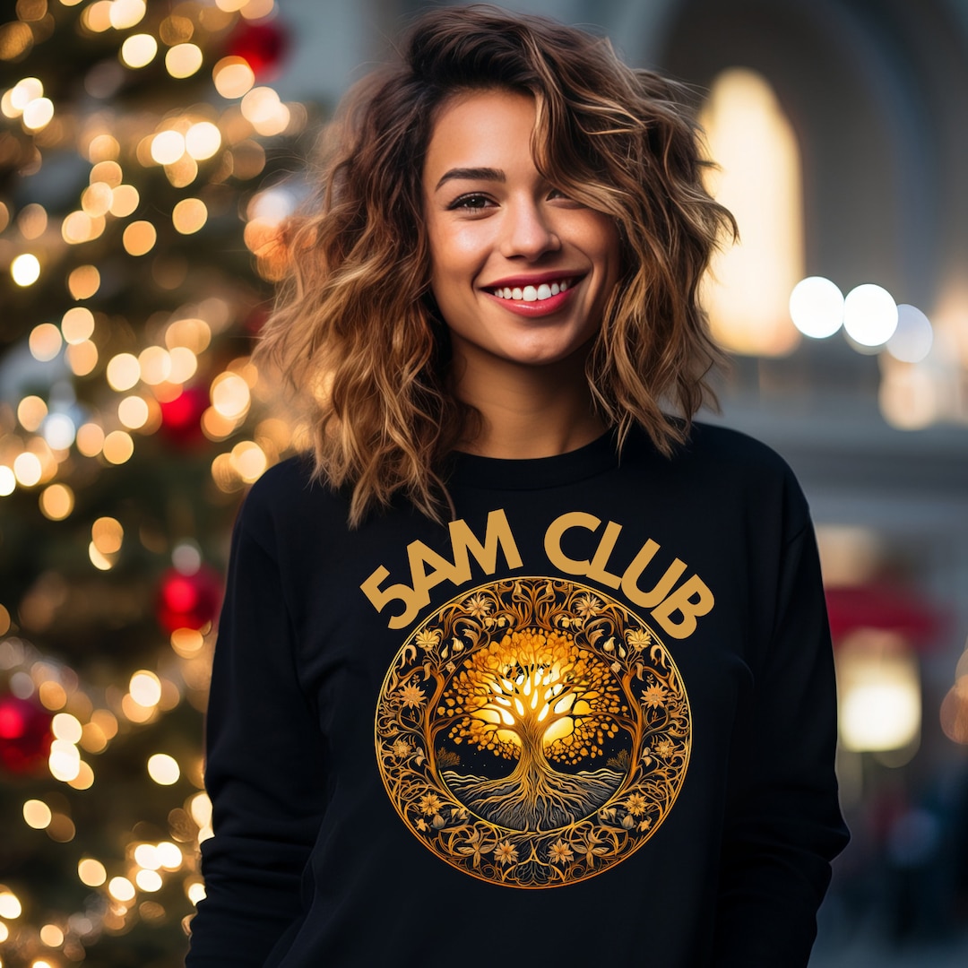 5AM Club, 5AM Crew, 5AM Club Sweatshirt, 5am Workout Shirt, Christmas, 5am, 5 Am Workout Shirt ...
