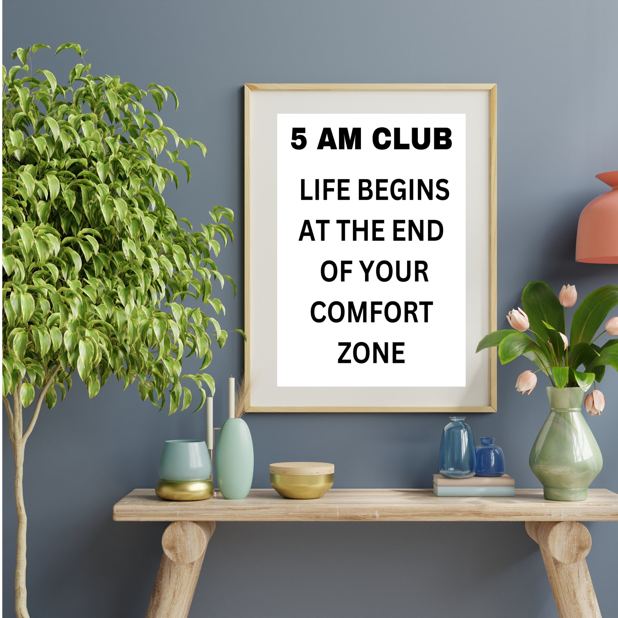 5AM Club Poster, 5AM Club Printable, Christmas, Christmas Gift, 5am ...