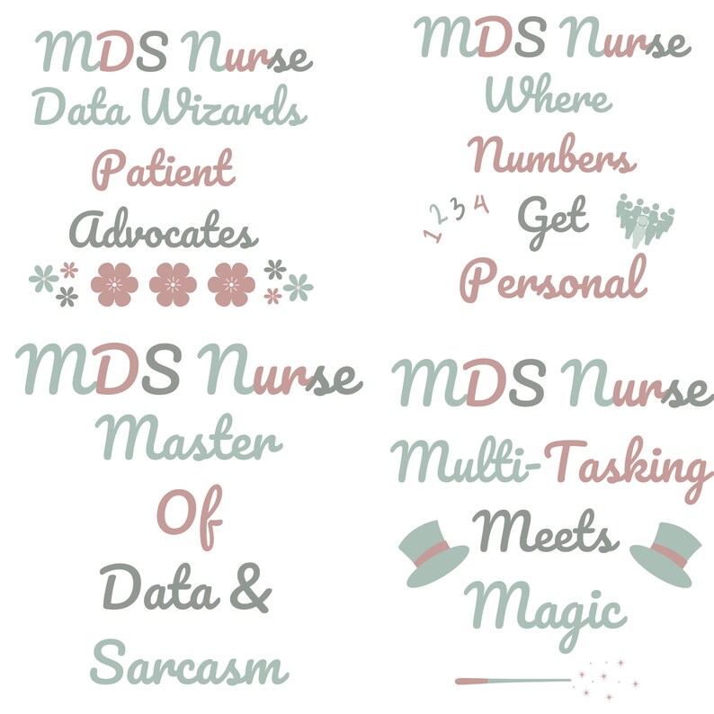 MDS Nurse PNG,MDS Png, Sublimation, Mds Crew Png, Mds Coordinator Png ...