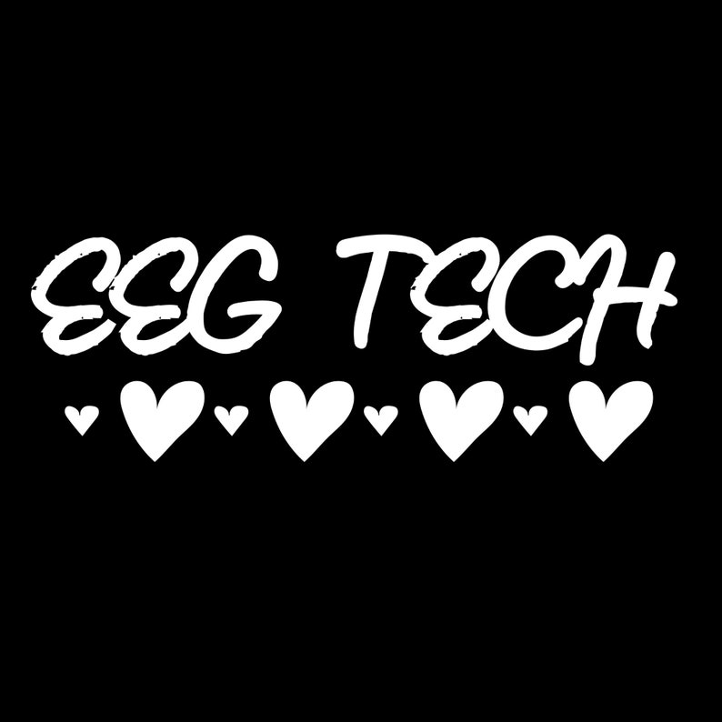 EEG PNG, EEG Tech Png, Iron On, Eeg Gift, Eeg Tech Gift, Eeg Gifts ...