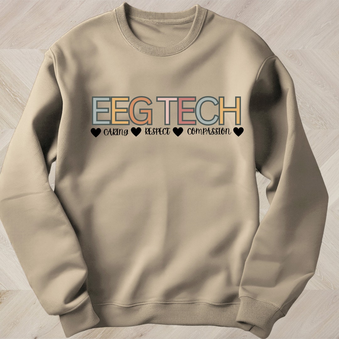 EEG Tech Sweatshirt EEG Gift Eeg Tech Eeg Technologist Eeg - Etsy