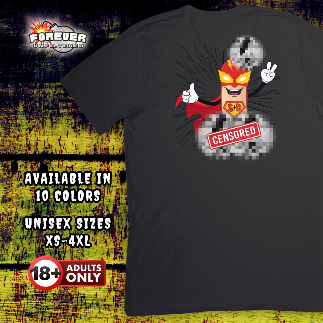 Sexy Superhero Halloween Tee - Funny Adult Costume Shirt for Halloween ...