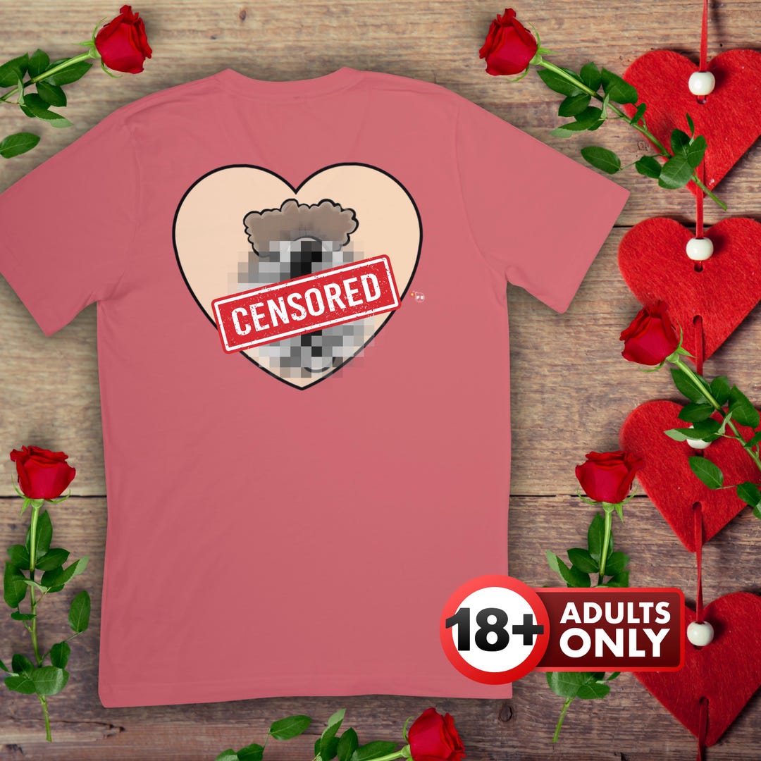 Funny Love Dick Tee Mature Penis Tshirt Naughty Sex Adult Humor Top