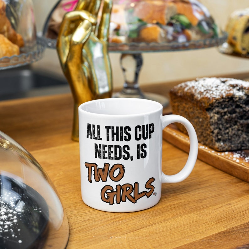 2 Girls, 1 Cup, Funny Adult Coffee Mug Offensive Humor Cup Dark Humor ...
