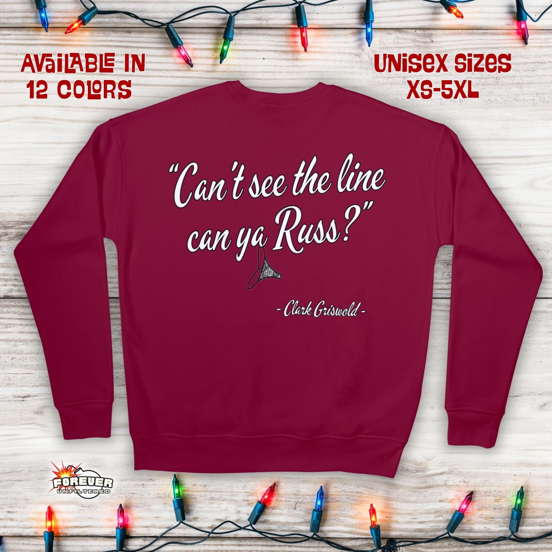 Can't See the Line Can Ya Russ? Christmas Vacation Movie Quote ...