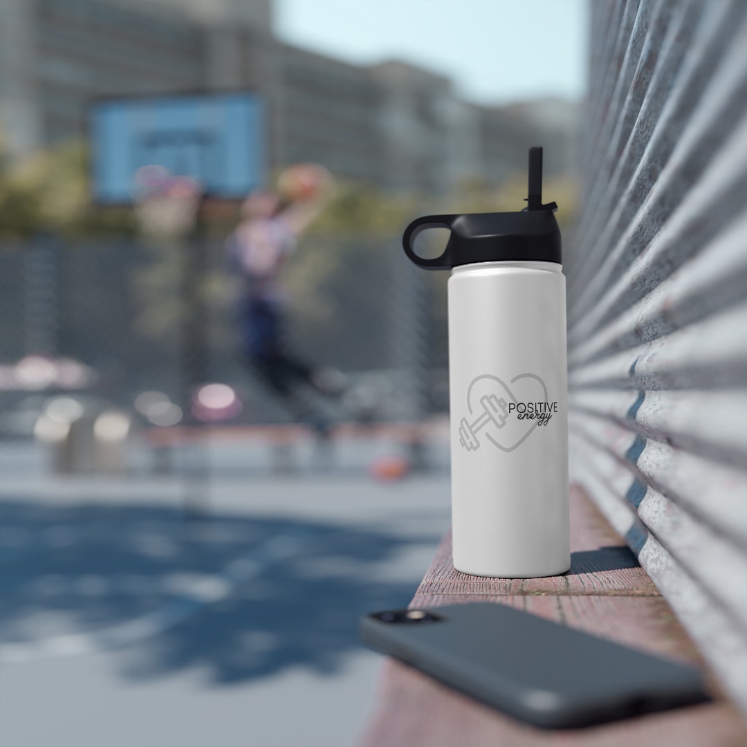 Positive Energy, Stainless Steel Water Bottle, Standard Lid - Etsy