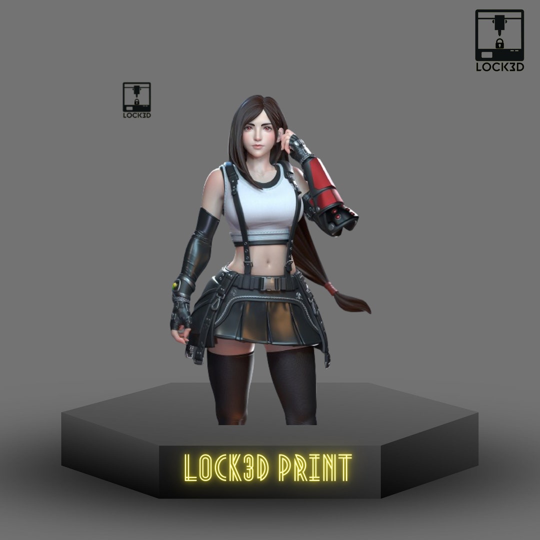 Tifa Lockhart 3D STL File for 3D Printer Ready Printing 3D - Etsy UK