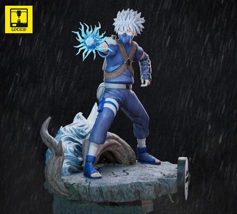 K4k4sh1 and R1n 3D STL File for 3D Printer Ready Printing 3D Printable ...