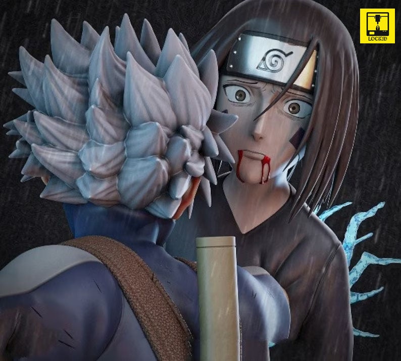 K4k4sh1 and R1n 3D STL File for 3D Printer Ready Printing 3D Printable ...