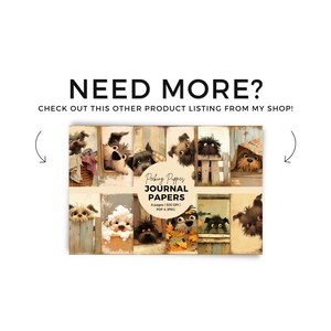 Peeking Puppies ATC Cards: Dog Art Collage Sheet (digital Download, PDF ...