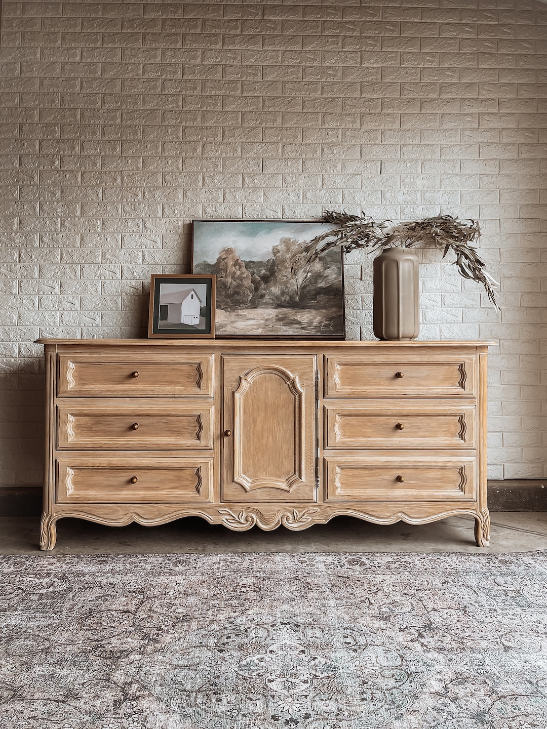 SOLD Drexel Cabernet French Country Buffet Dresser Sideboard - Etsy