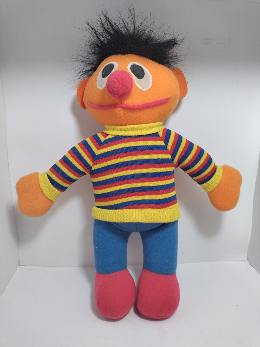 Sesame Street Ernie Vintage 1984 10 Inch Stuffed Toy Plush - Etsy
