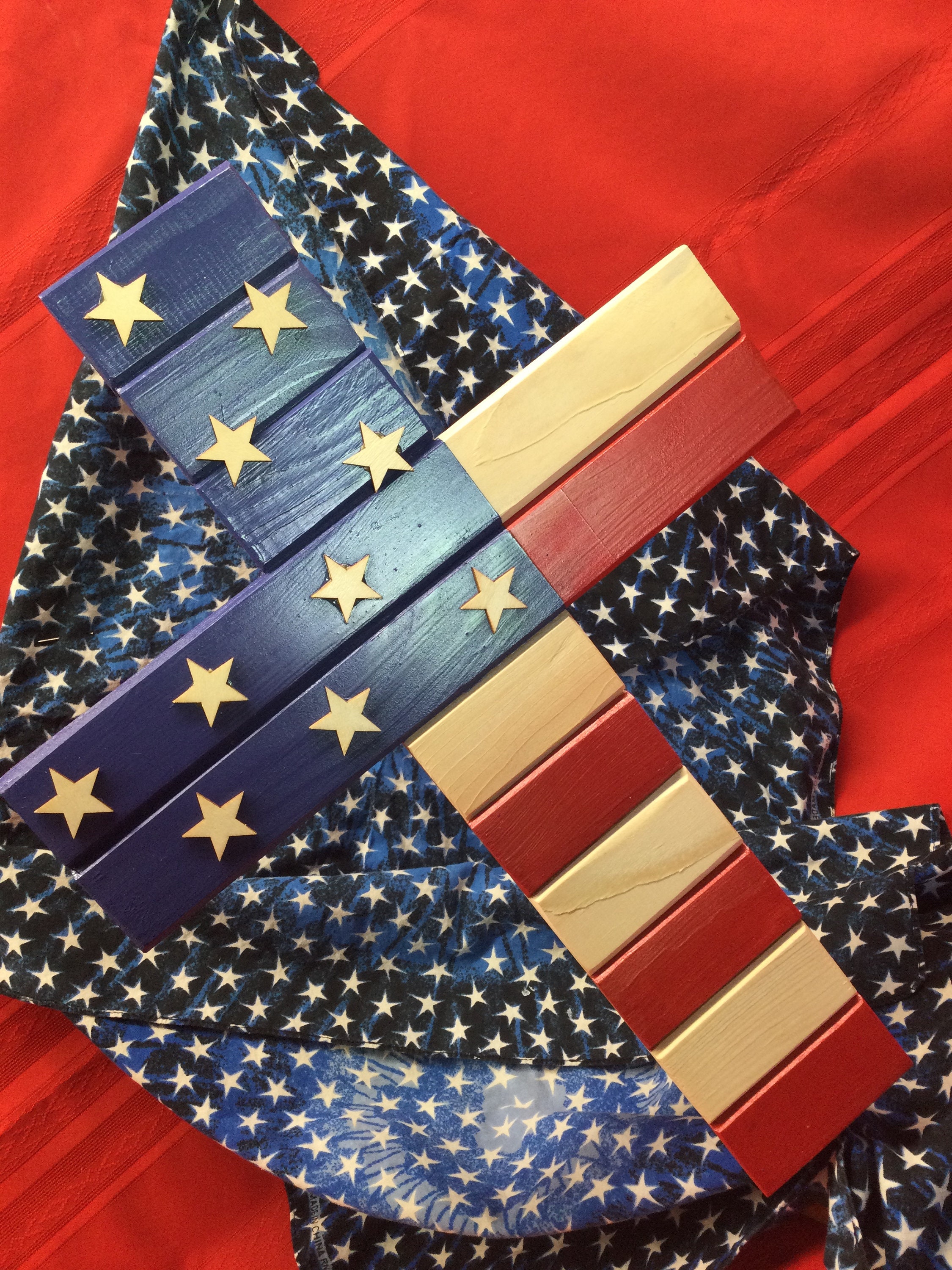 Patriotic Cross - Etsy
