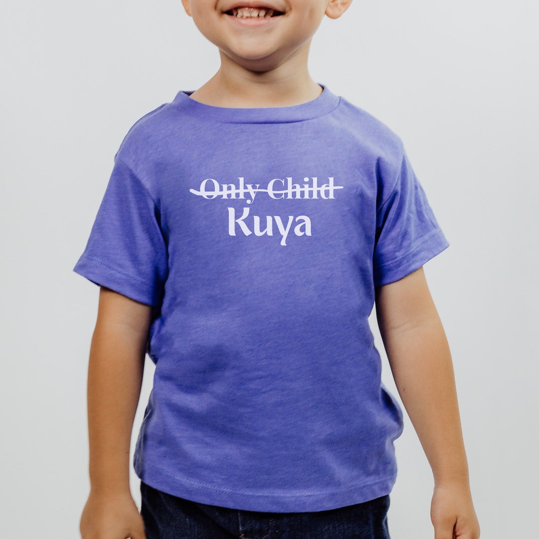 Kuya Announcement Toddler Tshirt, Big Brother Tshirt, Pregnancy ...