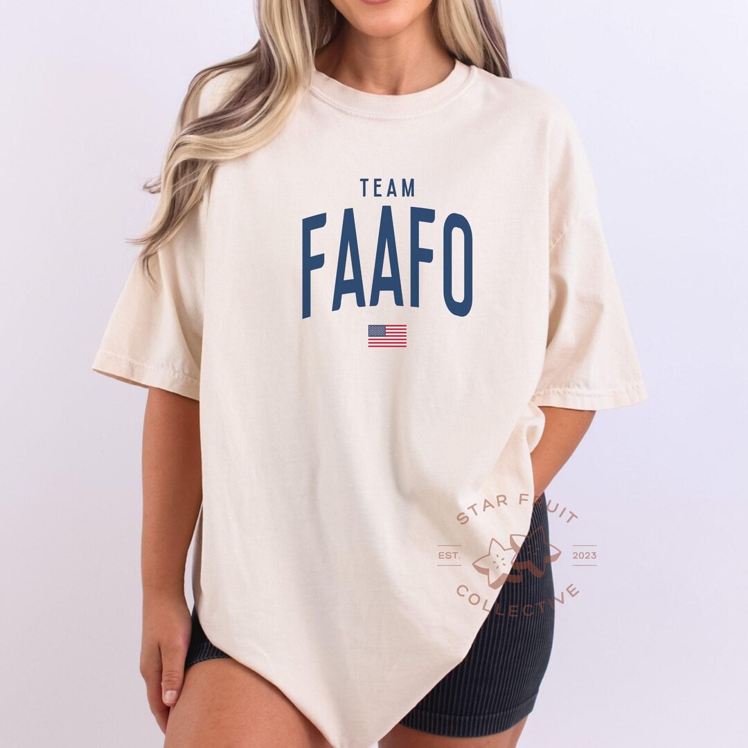 Team FAAFO 2024 USA Women's Gymnastics Shirt, Comfort Colors, USA Shirt ...