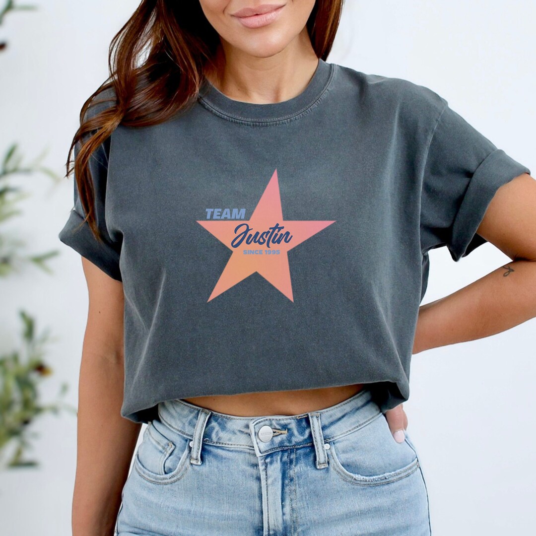 Custom N Sync Shirt, Team Justin, Team JC, Team Lance, Team Chris, Team ...