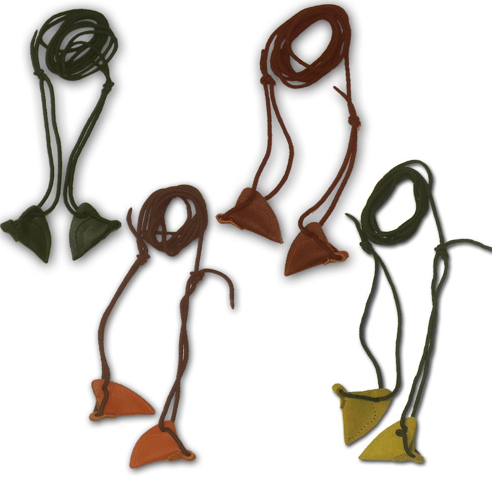 Traditional Archery,hunting Indoor Outdoor Target Shooting Leather Longbow Stringer Tip/limb Bow ...