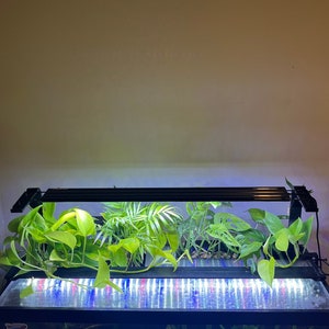 Hang-on-back Aquarium Light Riser | 2-8 Inch Height | Adjustable Height ...