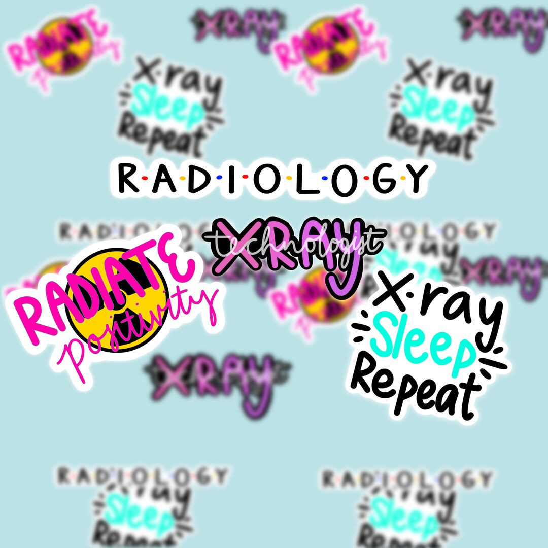 Radiology Sticker Bundle - Etsy