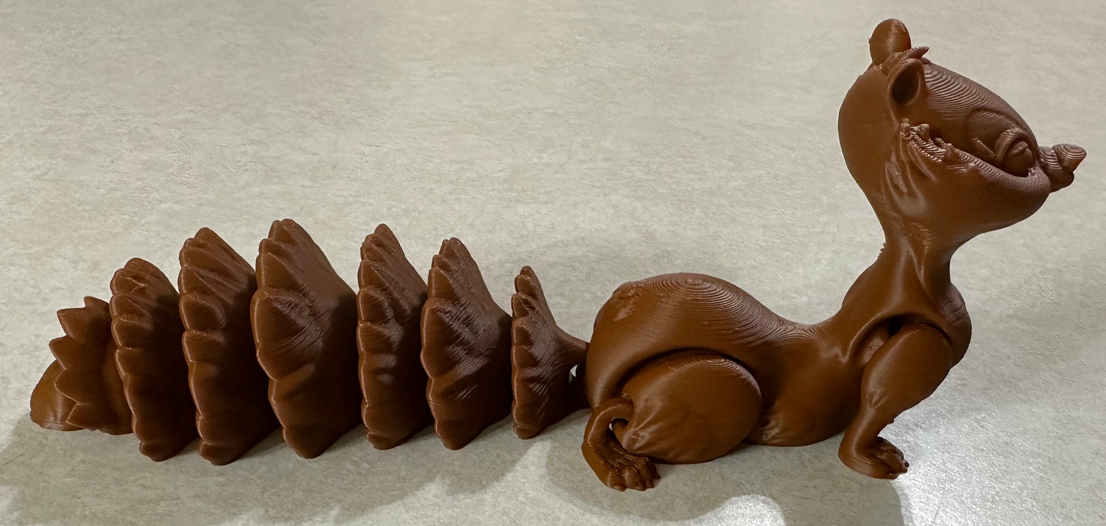 3D Printed Flexi Squirrel - Etsy