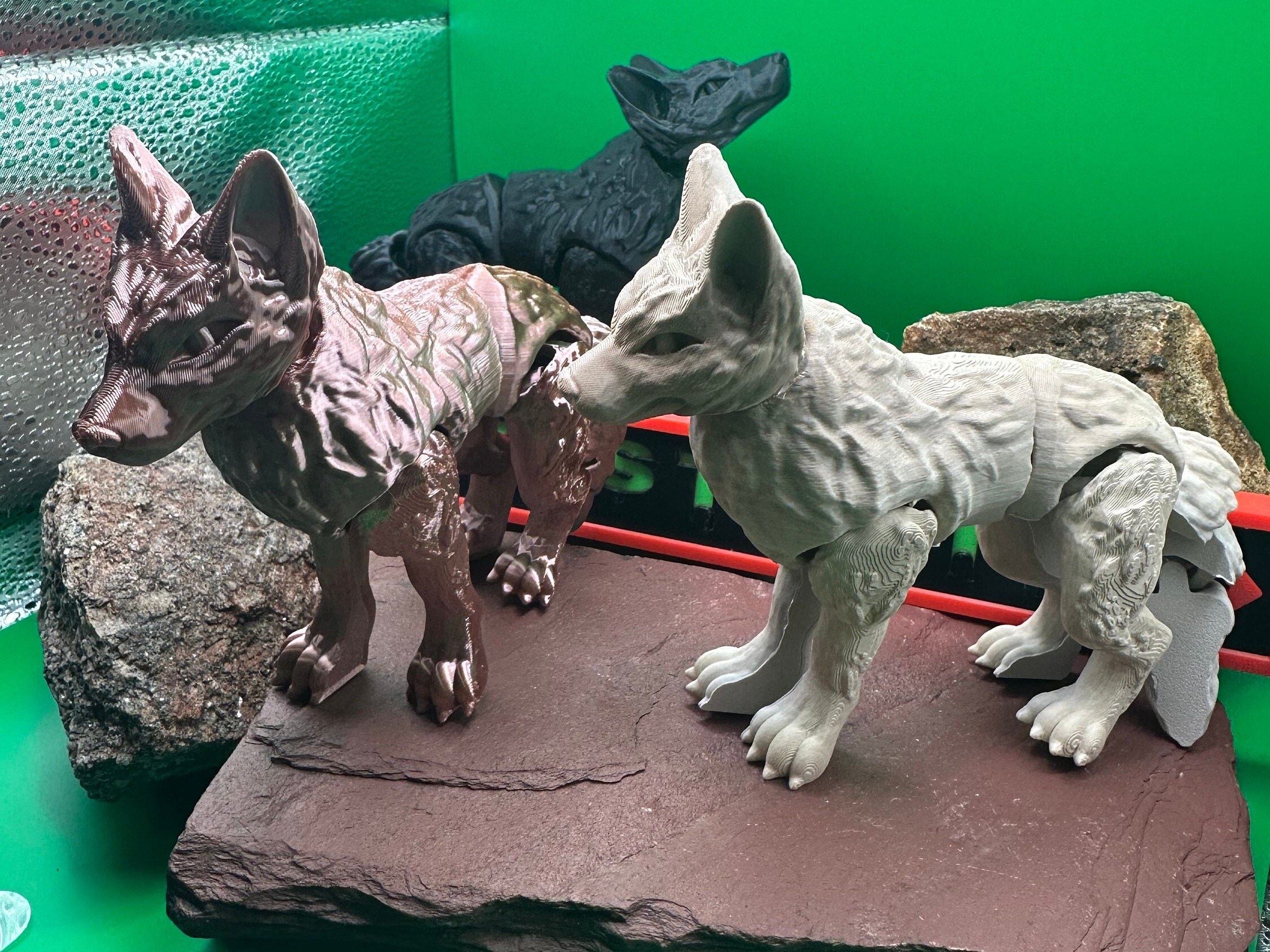 3D Printed Cinderwolf Designed My Cinderwing 3D - Etsy