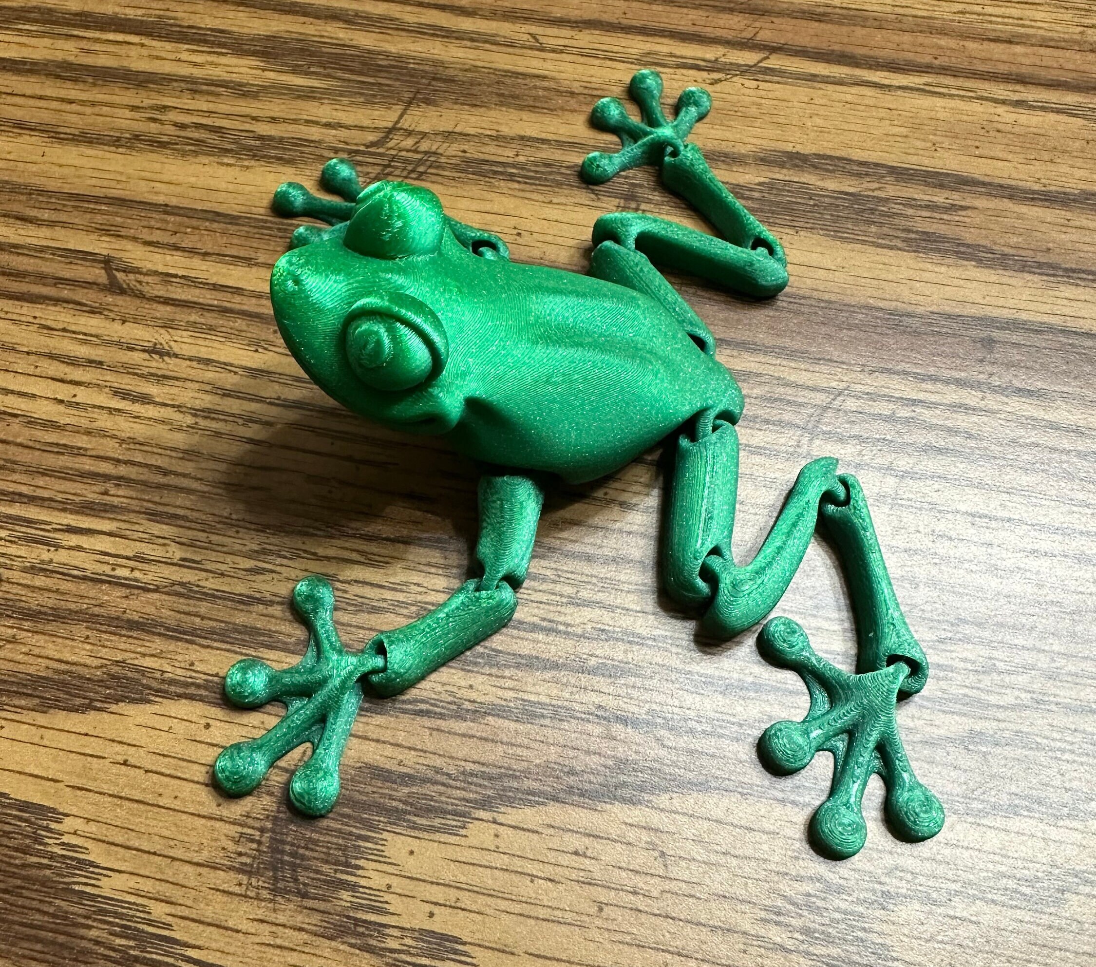 3D Printed Flexi Frog - Etsy