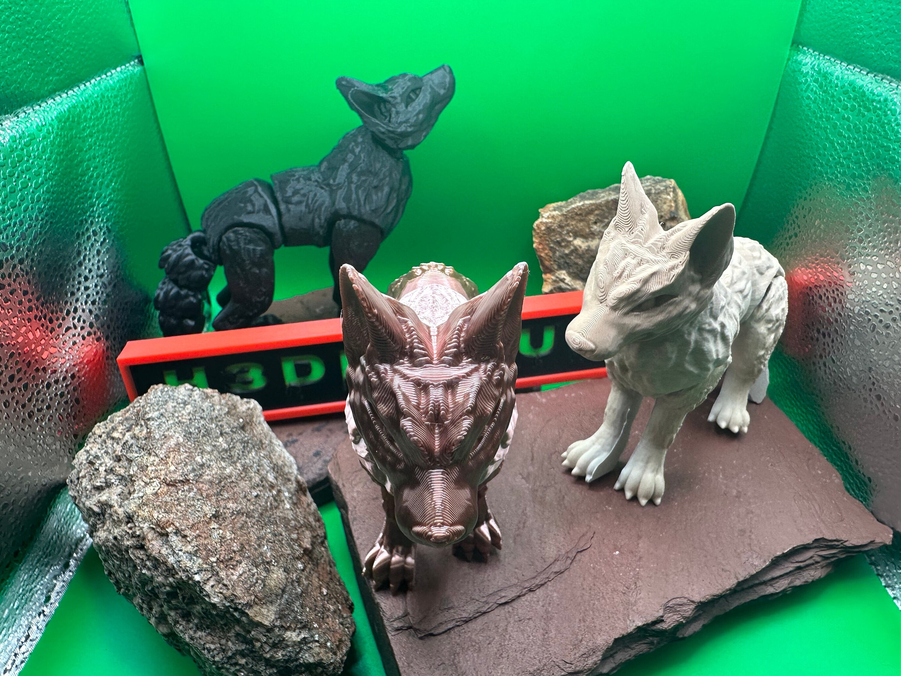 3D Printed Cinderwolf Designed My Cinderwing 3D - Etsy