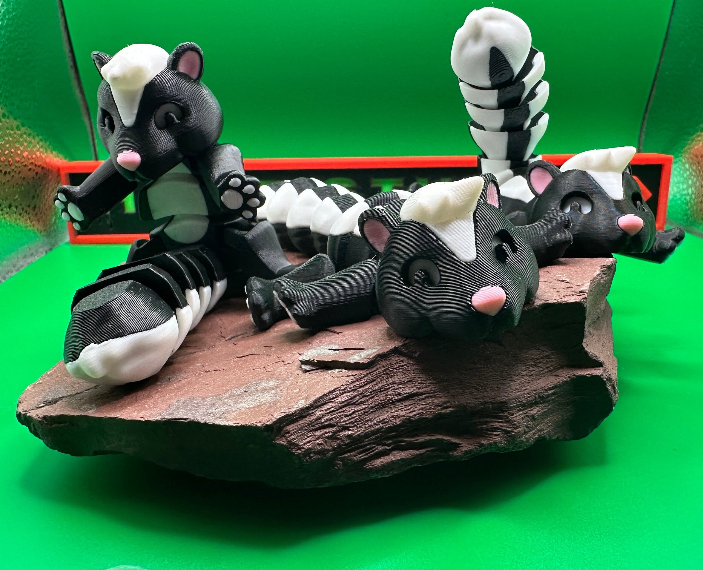 3D Printed Skunk - Etsy