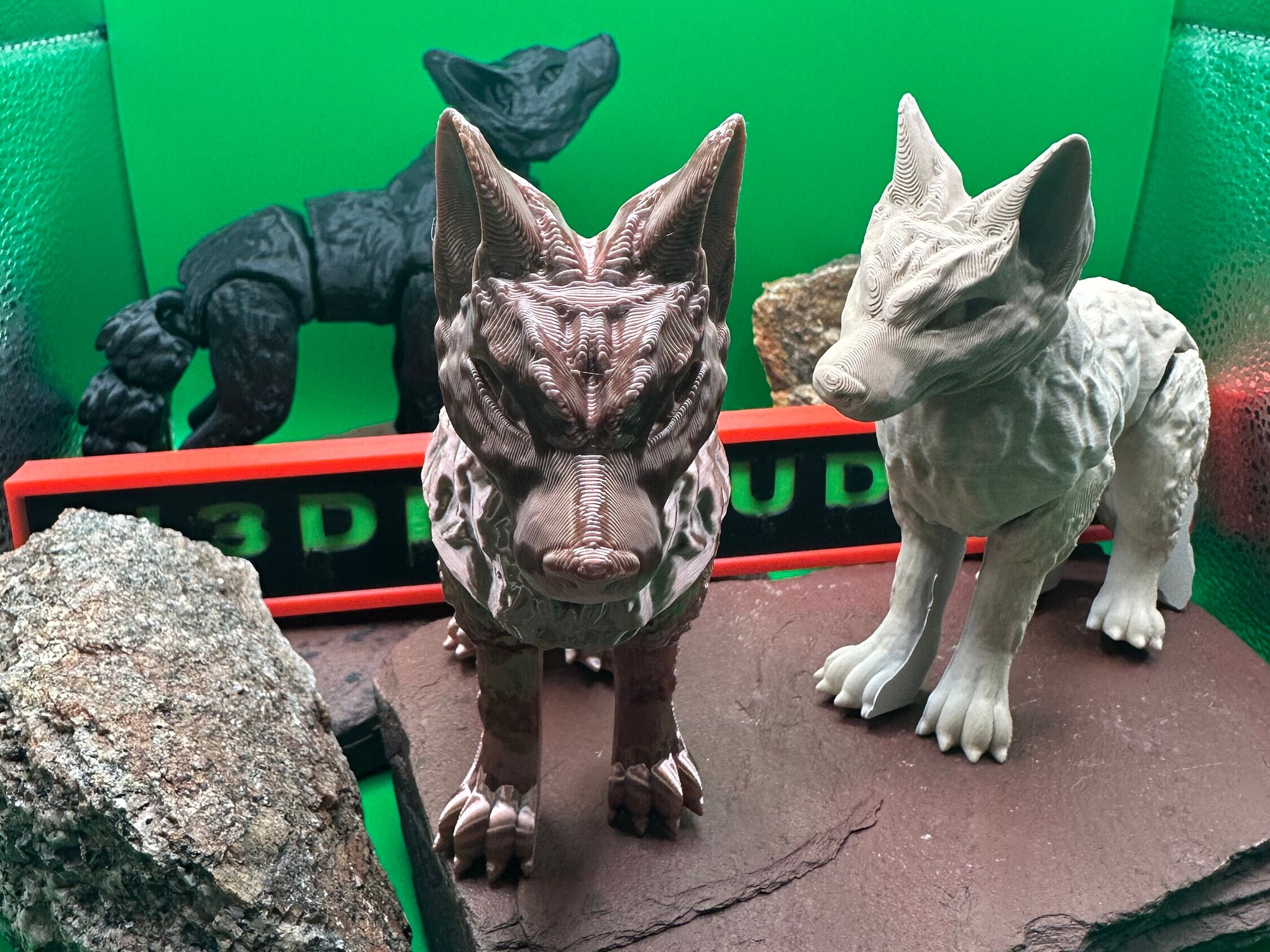 3D Printed Cinderwolf Designed My Cinderwing 3D - Etsy