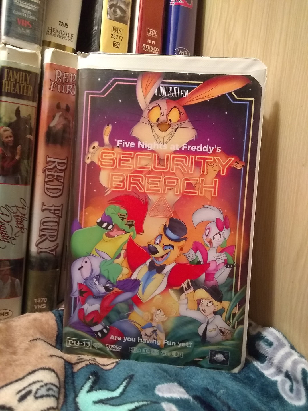 Five Nights at Freddy's: Security Breach Switch VHS Case and ...