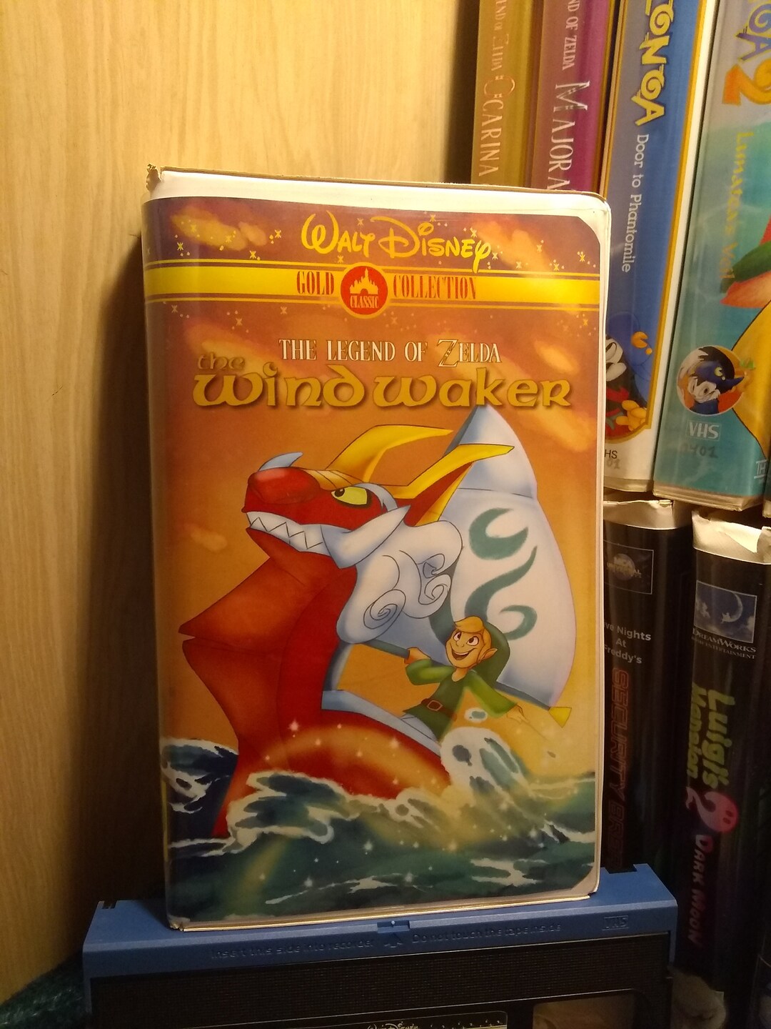 The Legend of Zelda: the Wind Waker Game Cube VHS Case and Keepsafebox ...