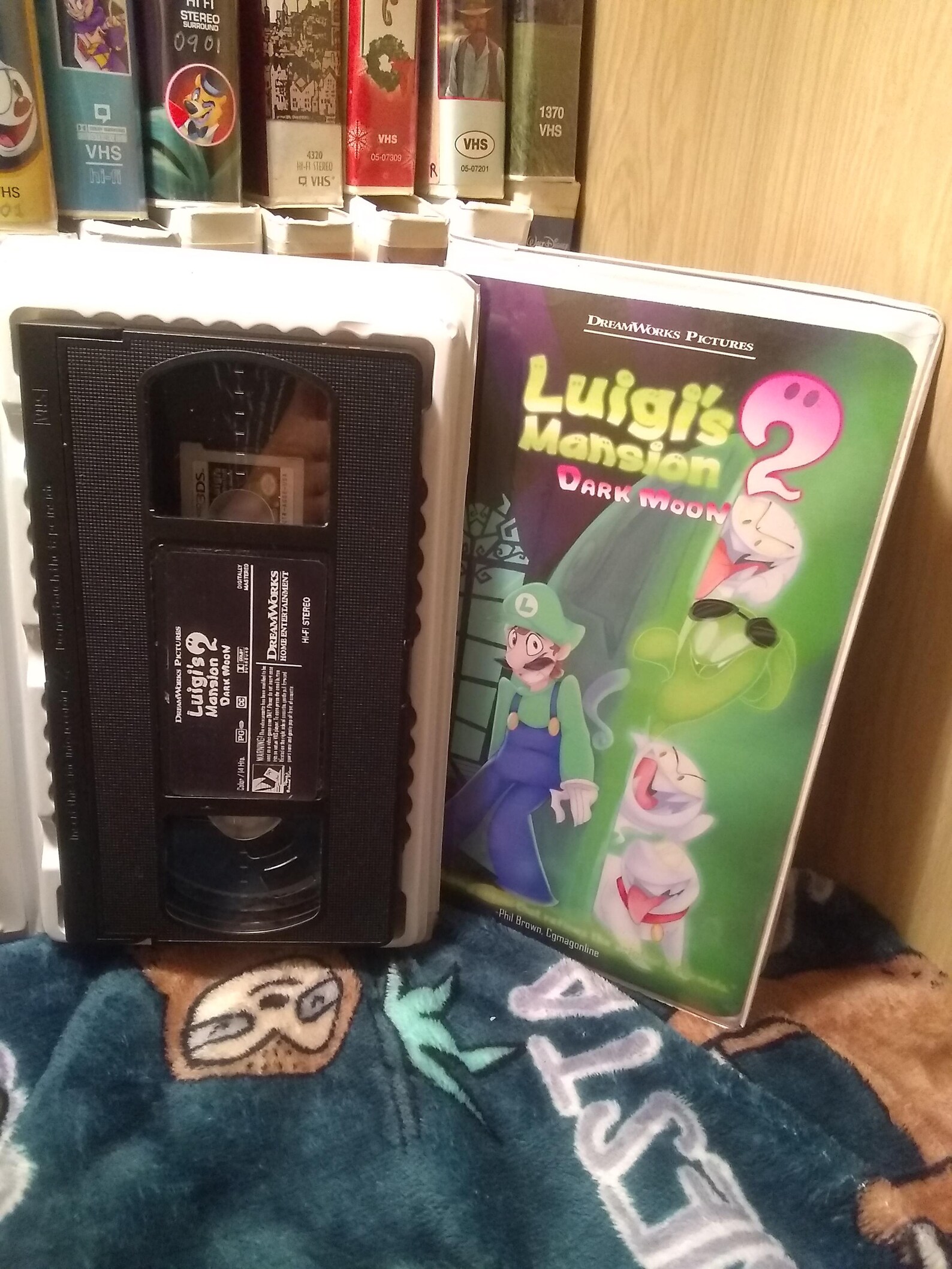 Retro Movie Styled VHS Case for Video Games & Keepsafe Box (please Read ...