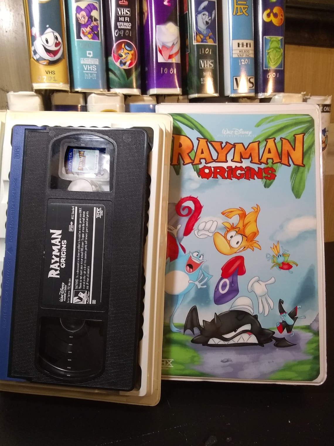 Rayman Origins 3DS & PS VITA VHS Case and Keepsafe Box - Etsy