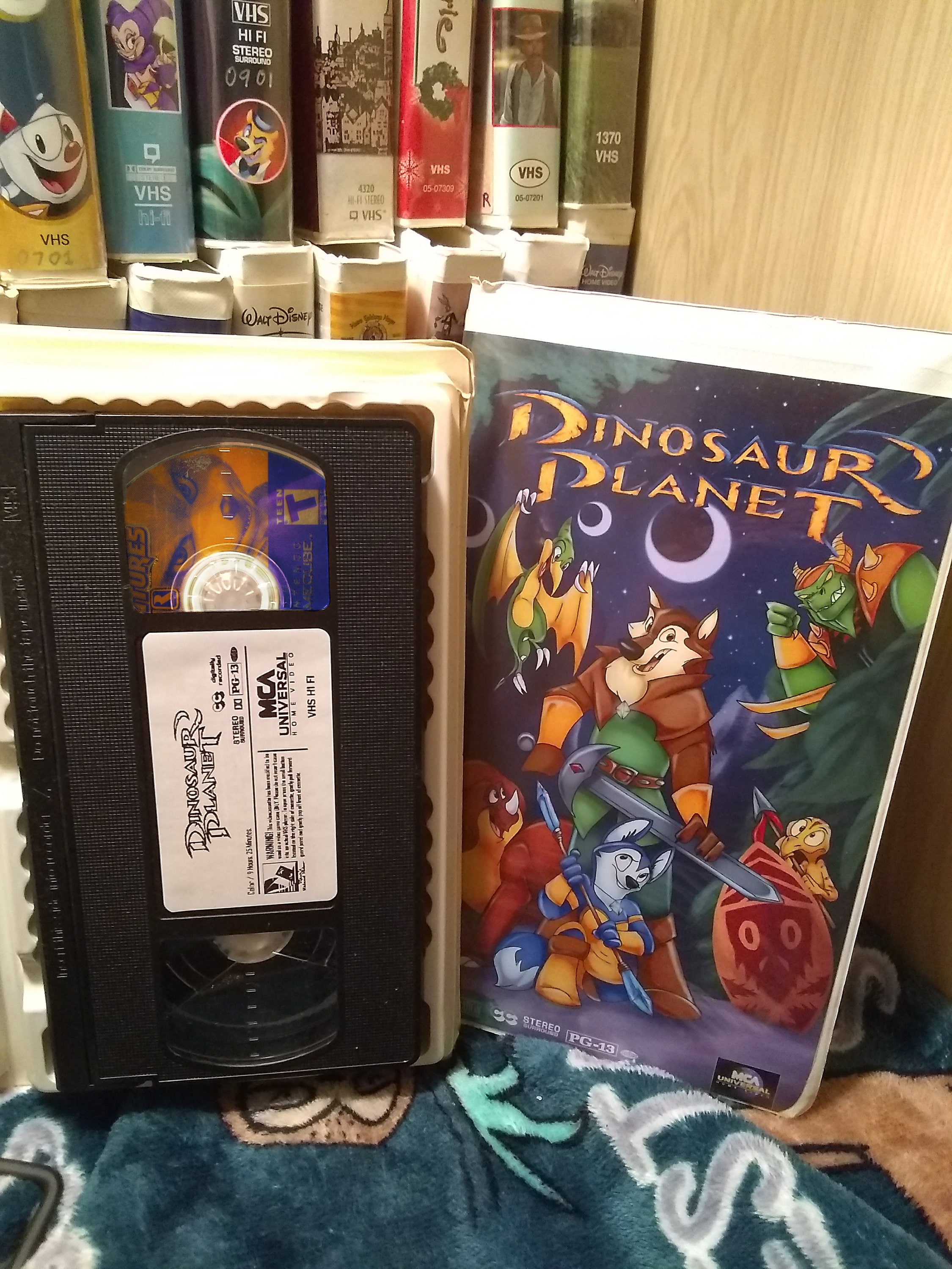 Dinosaur Planet N64/ Star Fox Adventures Game Cube VHS Case and ...