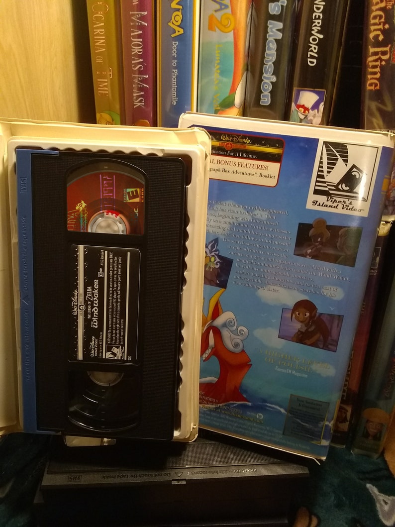 The Legend of Zelda: the Wind Waker Game Cube VHS Case and Keepsafebox - Etsy