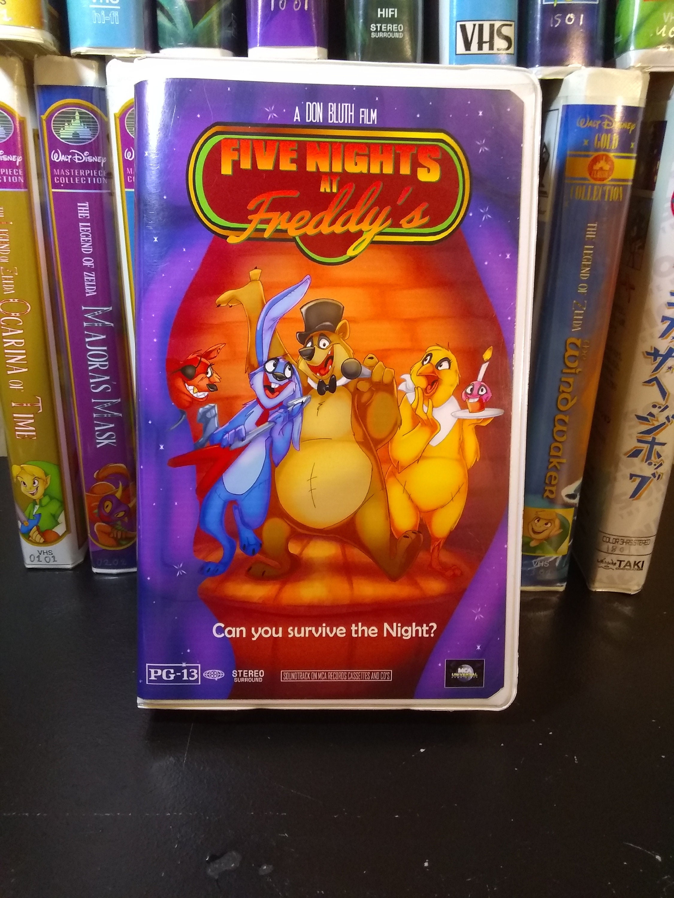 Five Nights at Freddy's Switch VHS Case and Keepsafe Box - Etsy
